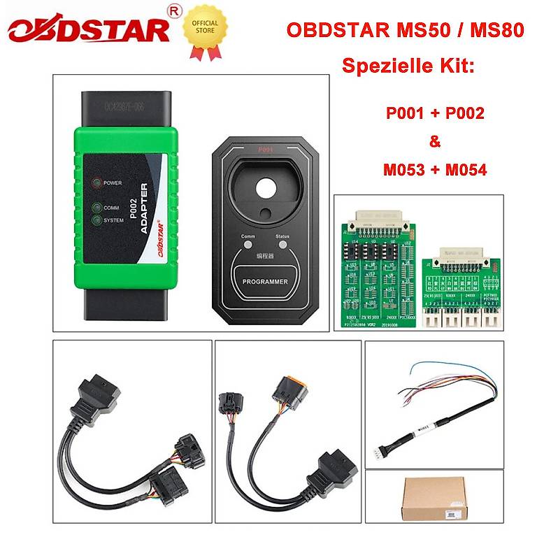 P001 P002 M053 M054 OBDSTAR MS50 / MS80 Spezielle Kit im Kanton ...