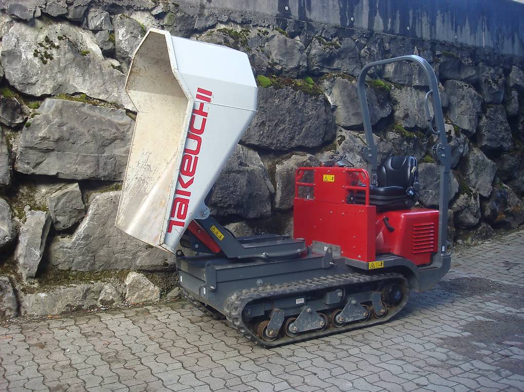 Takeuchi Huki 150 Raupendumper Raupenkipper Drehmulde im Kanton St ...