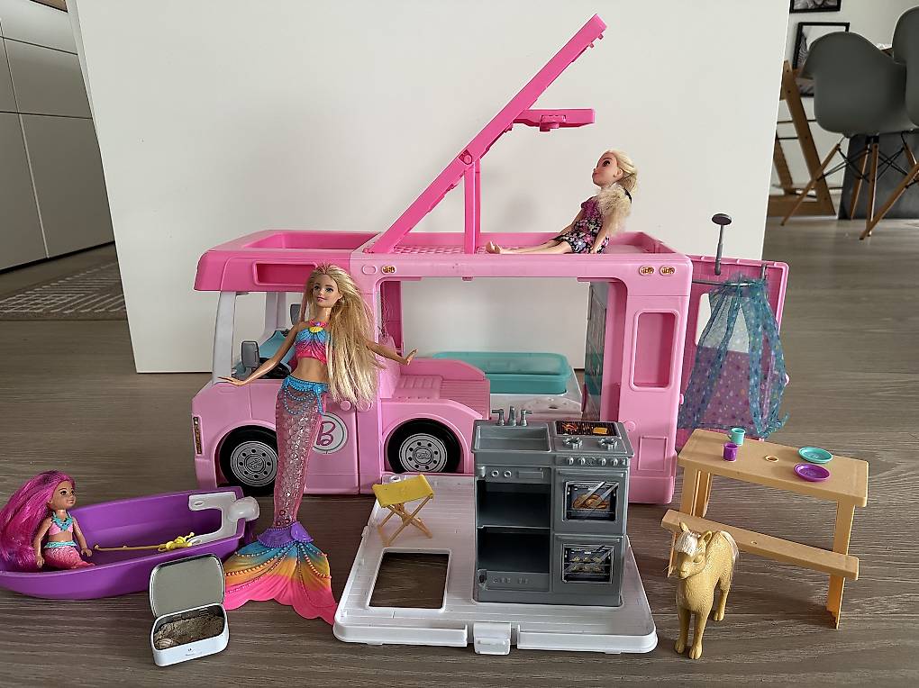 Barbie Camper Set im Kanton Graubünden - tutti.ch