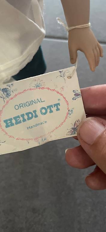 Künstlerpuppe Heidi Ott Echthaar im Kanton St. Gallen - tutti.ch
