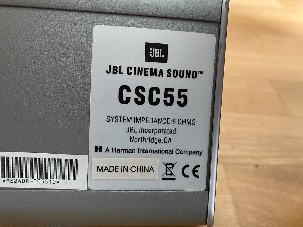 JBL Cinema Sound Surroundanlage inkl. AV Reciever im Kanton Thurgau ...
