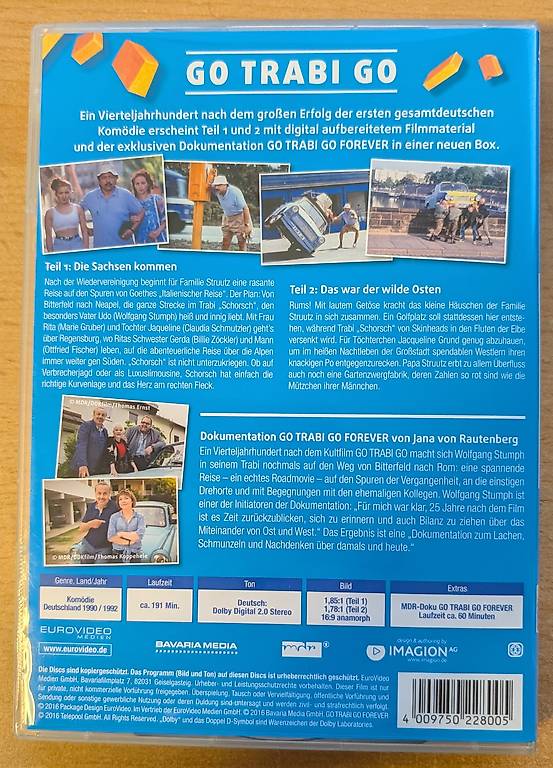 Go Trabi Go 1 & 2 (Kultfilm DDR) [DVD] im Kanton Zürich - tutti.ch