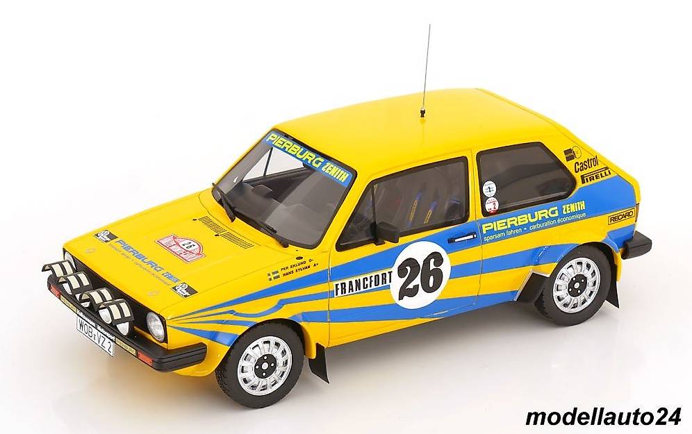 VW Golf GTI MK1 5th Rallye Monte Carlo 1980 / Otto 1:18 im Kanton ...