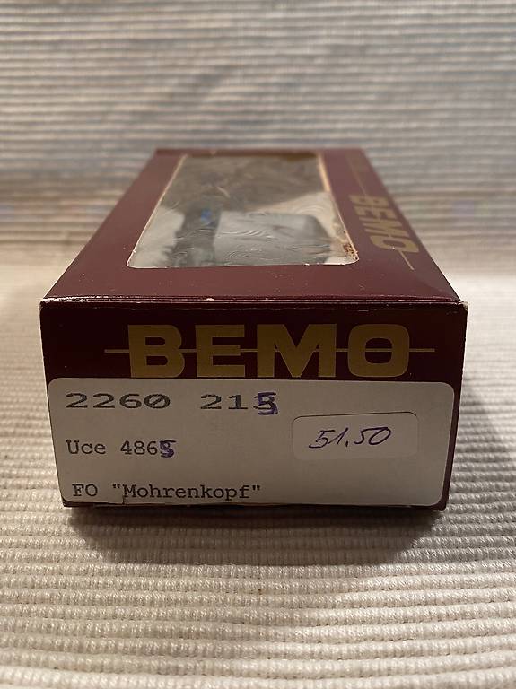 Bemo 2260 215 Uce 4865 FO Tankwagen, H0m im Kanton Zürich - tutti.ch