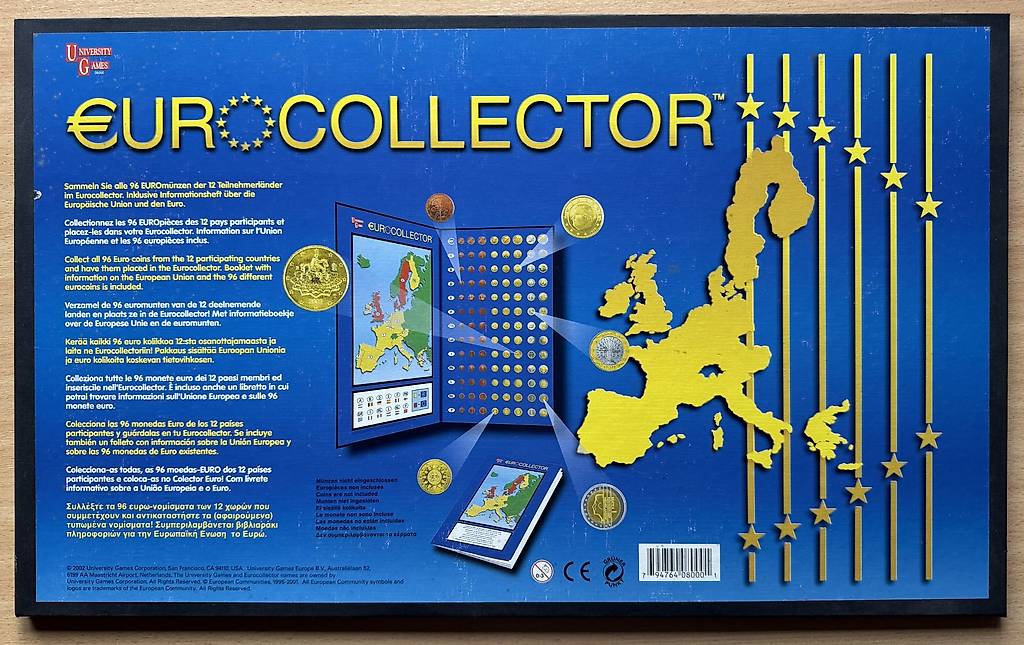 Euro Collector komplett mit 96 Münzen - prägefrisch im Kanton St ...