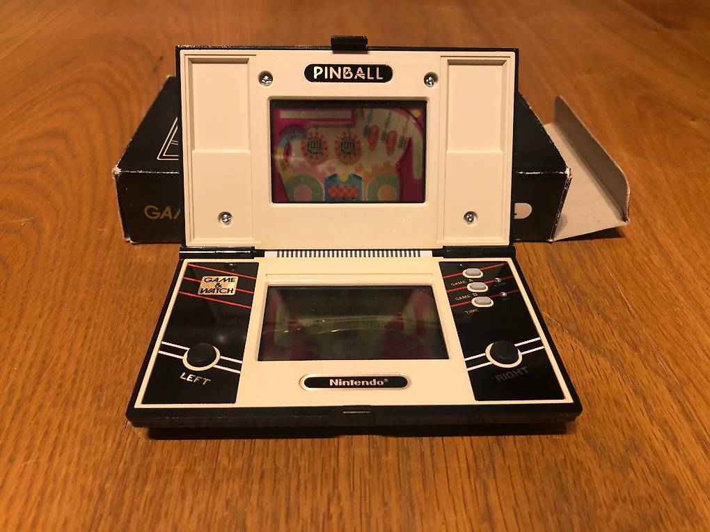 Nintendo Game &. Watch Pinball (1983) Originalverpackt im Kanton Tessin ...
