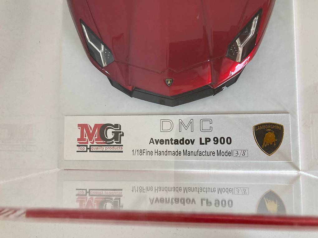 MG DMC Aventaov LP 900 - rot - 3/8 - 1:18 - Rarität im Kanton St ...