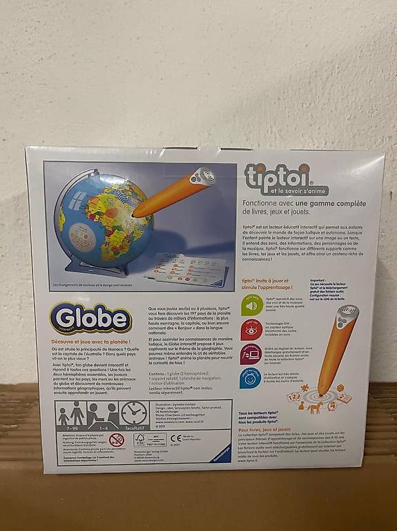 tiptoi Globe/Globus interactif Français/ Französisch Canton Thurgovie ...