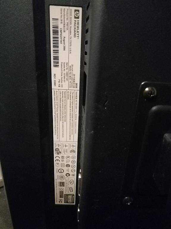 HP 2035 Monitor 20 Zoll im Kanton Bern - tutti.ch