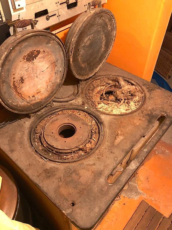 Original AGA Herd, ca. 1935, Gusseisern, Kohle Canton Soleure - tutti.ch