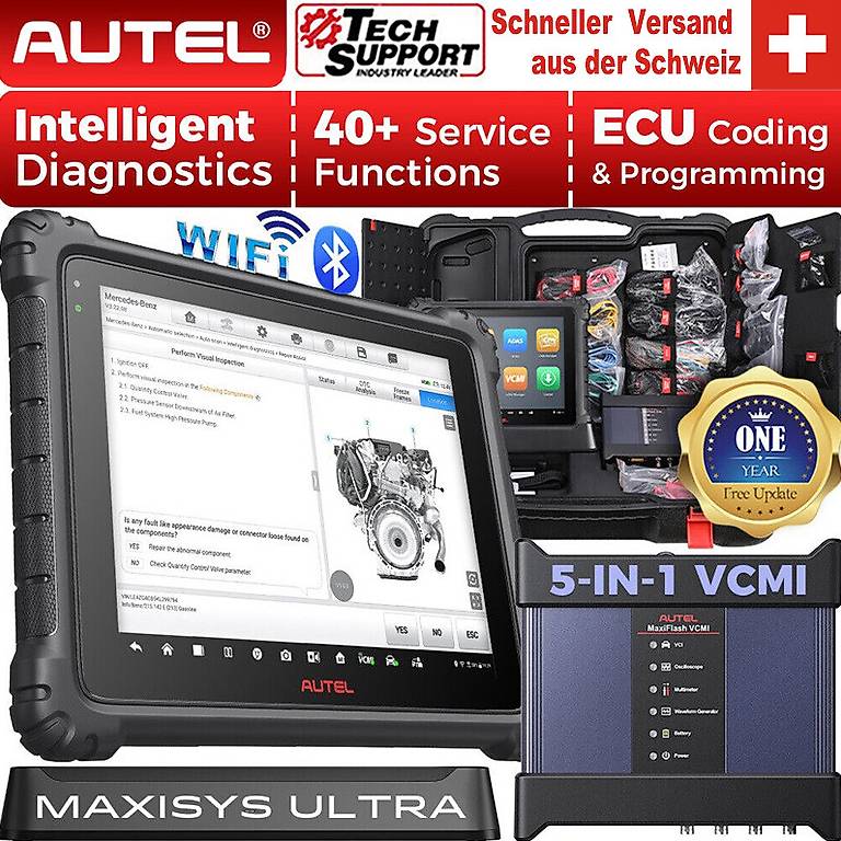 Autel MaxiSys Ultra Automotive Diagnose Tablet Werkzeug im Kanton ...