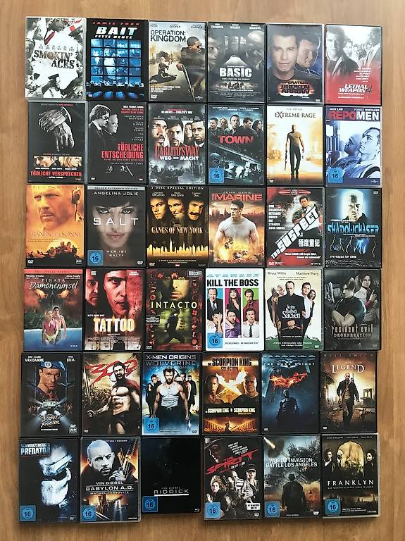 DVD FSK 16 (Pro DVDs 1.-) Teil 1 im Kanton Zürich - tutti.ch