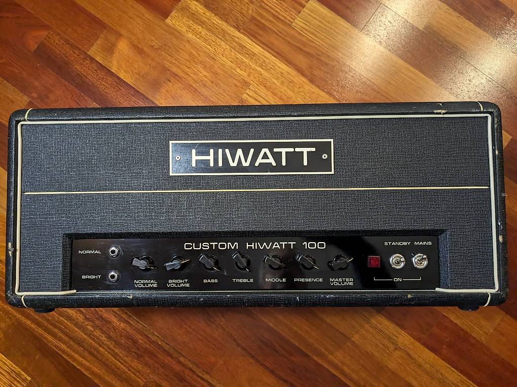 Hiwatt DR103 100 Watt Head, Jahrgang 1977 im Kanton Zürich - tutti.ch