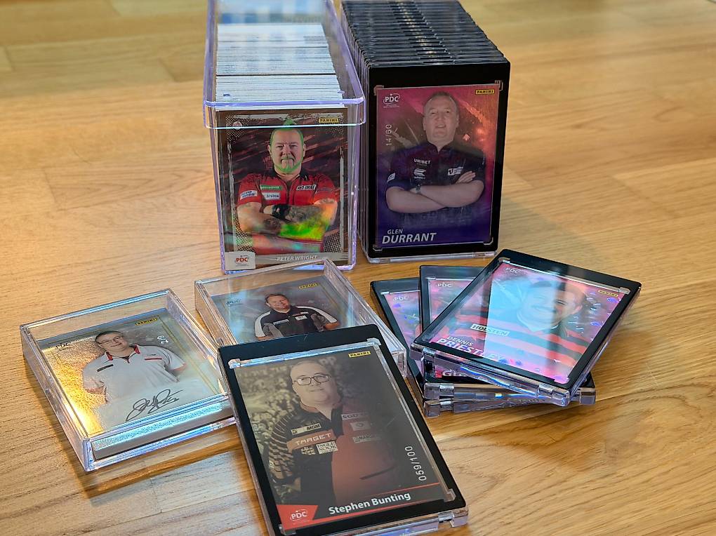 PDC PANINI DARTS TRADING CARDS (PL + First Edition) im Kanton Aargau ...