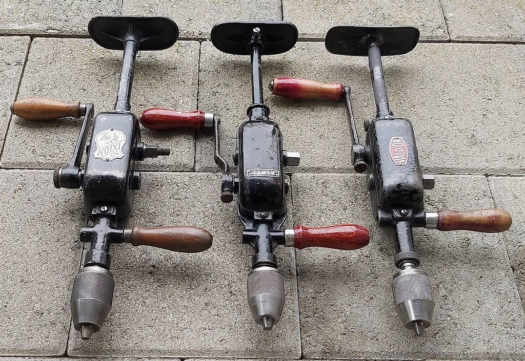 Kleine Sammlung alter Hand Bohrmaschinen 4 x Flott & Co. im Kanton ...