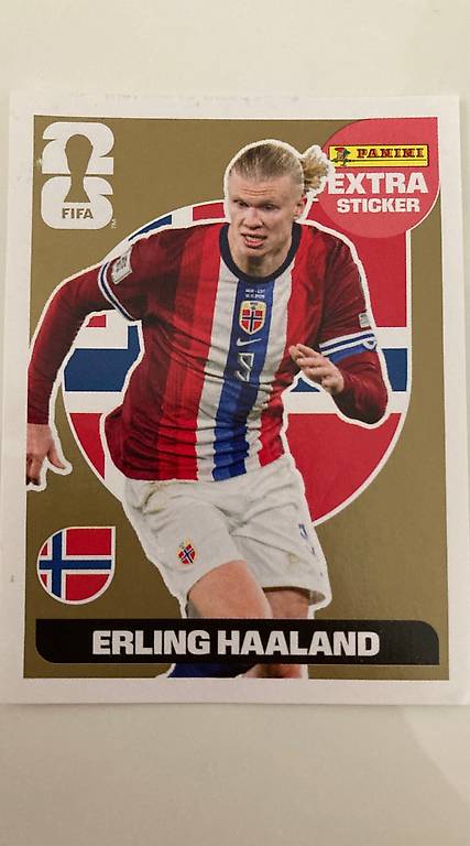 ERLING HAALAND-GOLD Wm 2026 Panini (Top Zustand!!!!) im Kanton Luzern ...