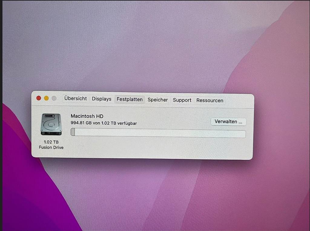 I Mac 27 Zoll Late 2015 Retina 5K; 16 GB; 1 TB Fusion Drive Cantone ...