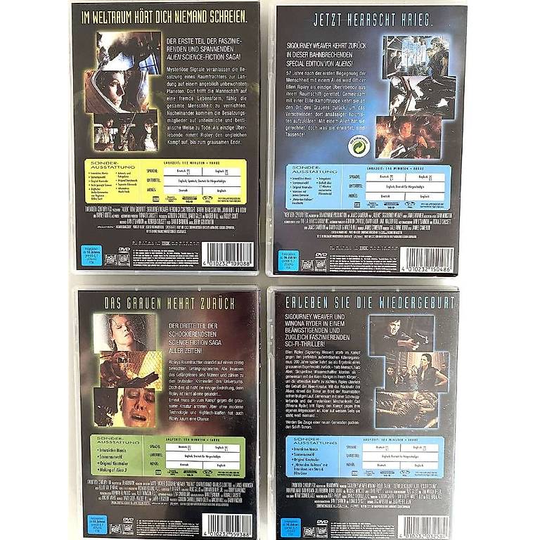 Alien Legacy - Jubiläums Edition Box - 20 Jahre Alien - DVD im Kanton ...