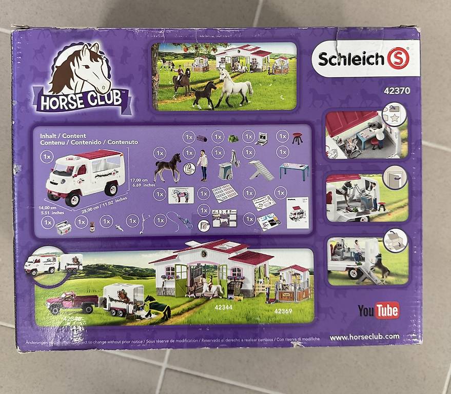 Schleich Horse Club 42370 Mobile Tierärztin im Kanton Aargau - tutti.ch