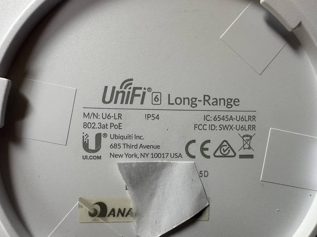 Ubiquiti Unifi U6 LR Long Range WiFi Access Point im Kanton St. Gallen ...