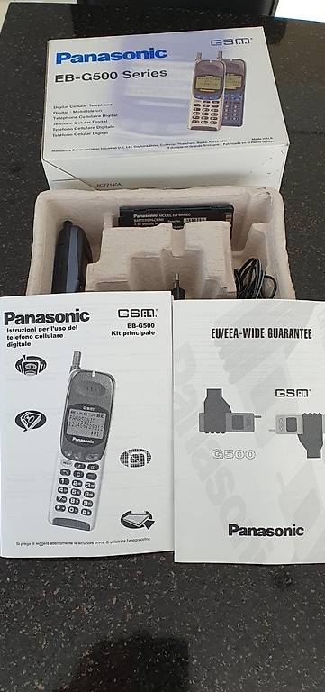 Rarität Panasonic GSM EB-G500 mit Originalverpackung im Kanton Aargau ...