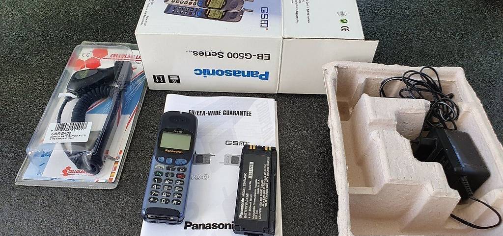 Rarität Panasonic GSM EB-G500 mit Originalverpackung im Kanton Aargau ...