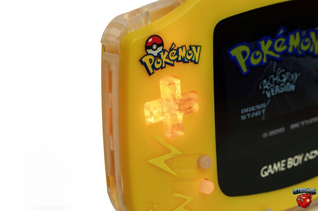 GameBoy Advance IPS Pokémon Pikachu Edition with LED Buttons im Kanton ...