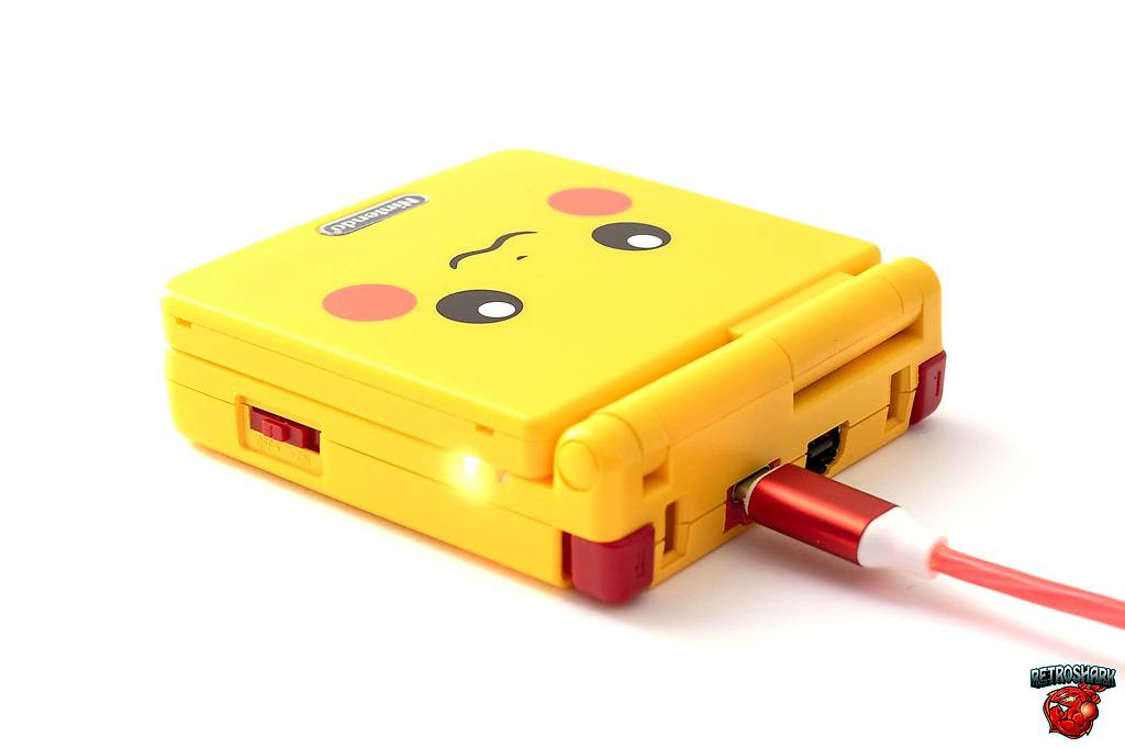 Refurbished GBA SP Pikachu Edition IPS Screen & USB-C mod im Kanton ...