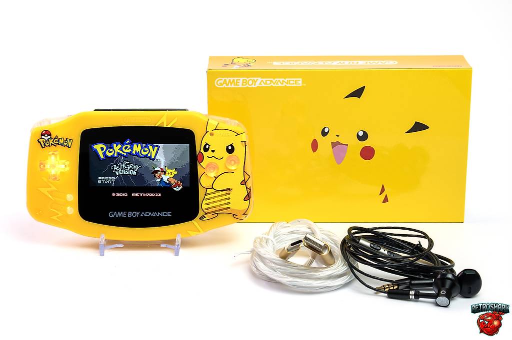 GameBoy Advance IPS Pokémon Pikachu Edition with LED Buttons im Kanton ...