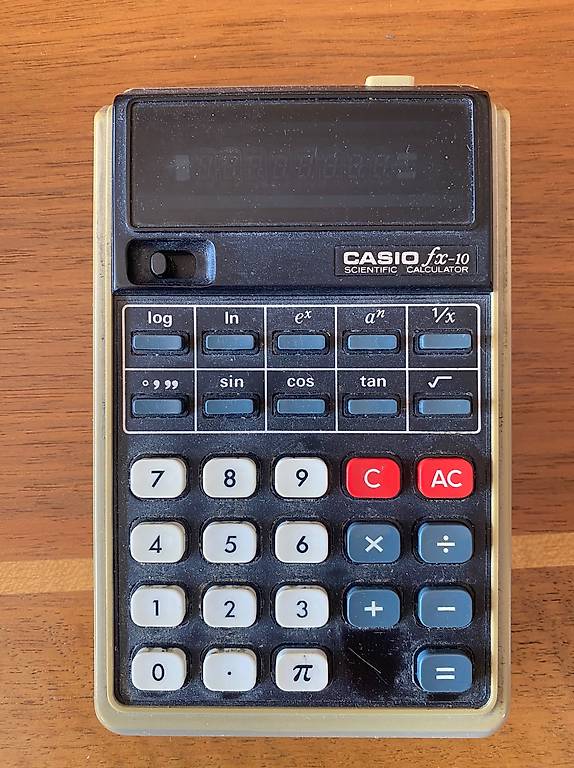 Casio fx-10 nostalgischer Rechner im Kanton Zürich - tutti.ch
