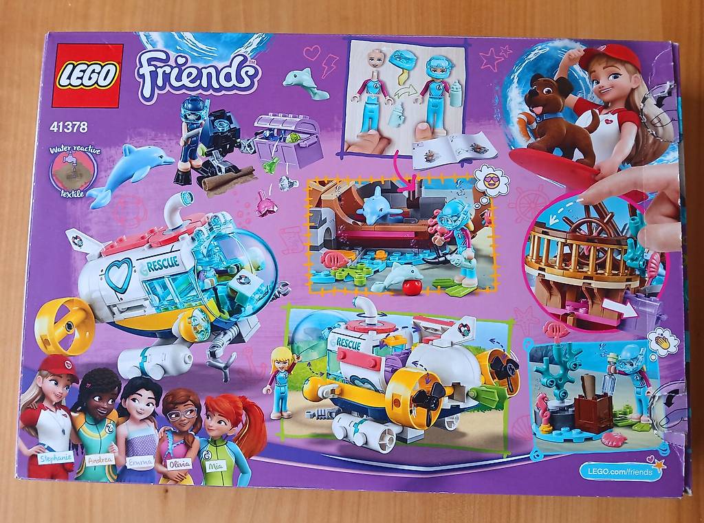 Lego Friends Rettungs-U-Boot für Delfine 41378 im Kanton Luzern - tutti.ch