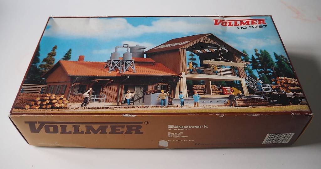 HO Bausatz Vollmer Sägewerk im Kanton Solothurn - tutti.ch