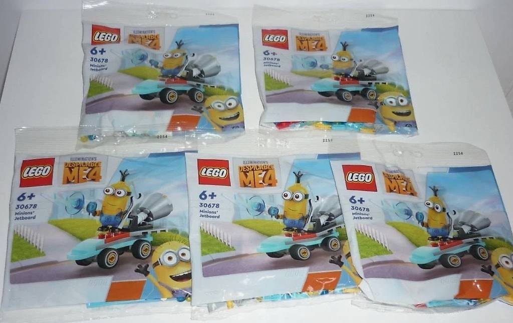 5x LEGO 30678 Jetboard der Minions NEU&OVP im Kanton St. Gallen - tutti.ch