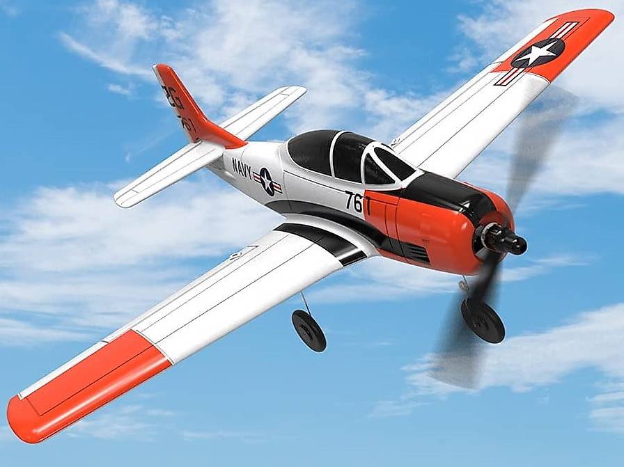 T-28 Trojan, Spw 400mm, RTF-Komplett-Set mit Gyro im Kanton Luzern ...