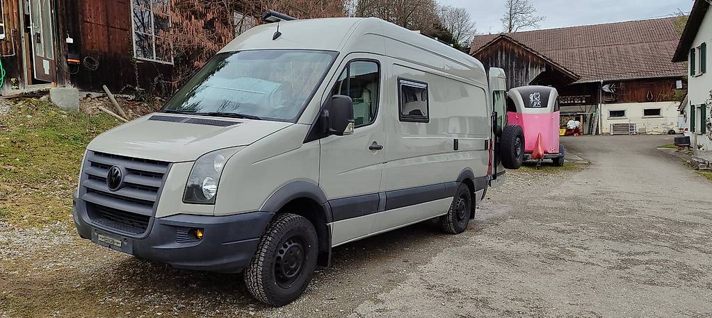 VW Crafter Camper autark ab MFK im Kanton Zürich - tutti.ch