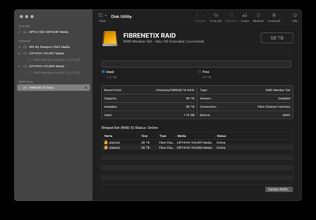 Fibrenetix 64TB RAID 16 HDD inkl. Fibre Karte im Kanton Zürich - tutti.ch