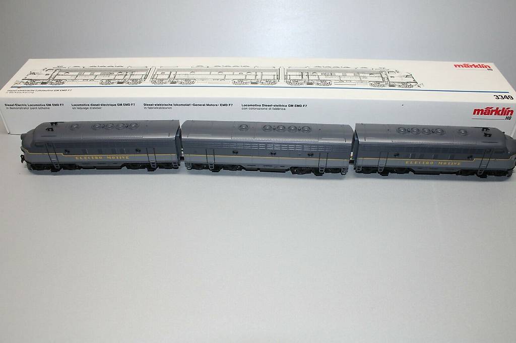 Spur H0 WS. Märklin 3349 Diesellok EMD F7 H0 WS OVP analog im Kanton St ...