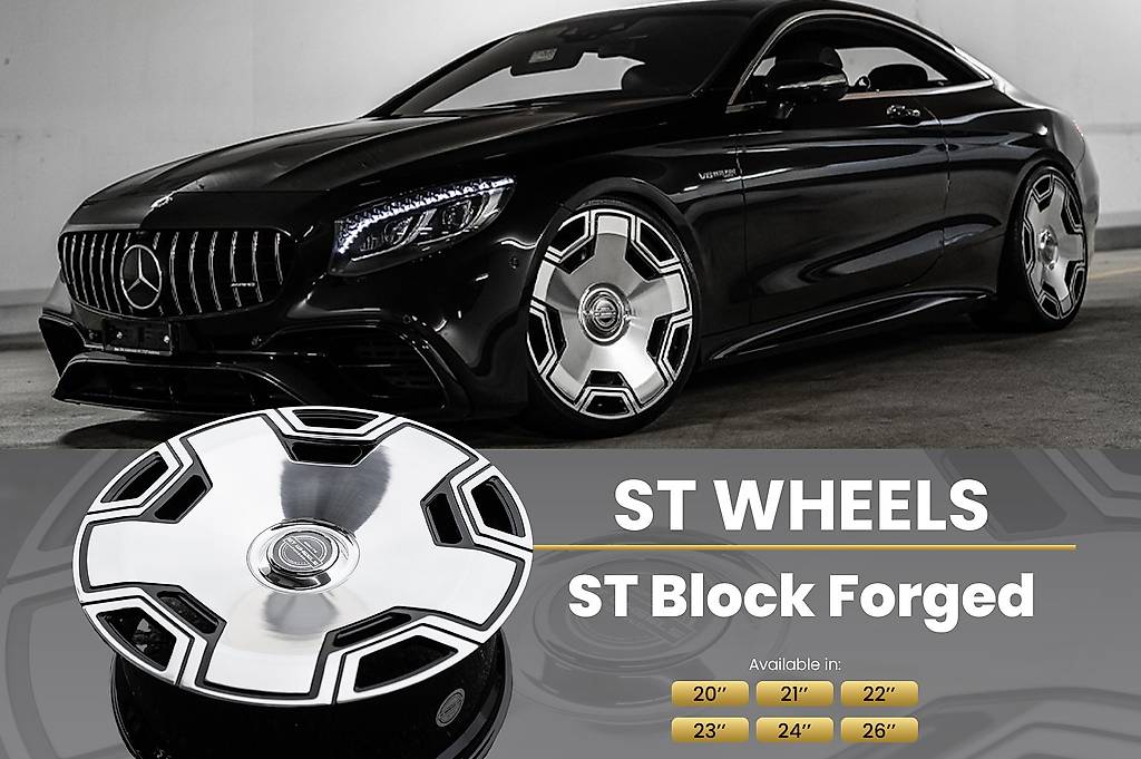 ST Wheels ST Block Forged Polish Ab 20-26 Zoll Felgen im Kanton Zürich ...