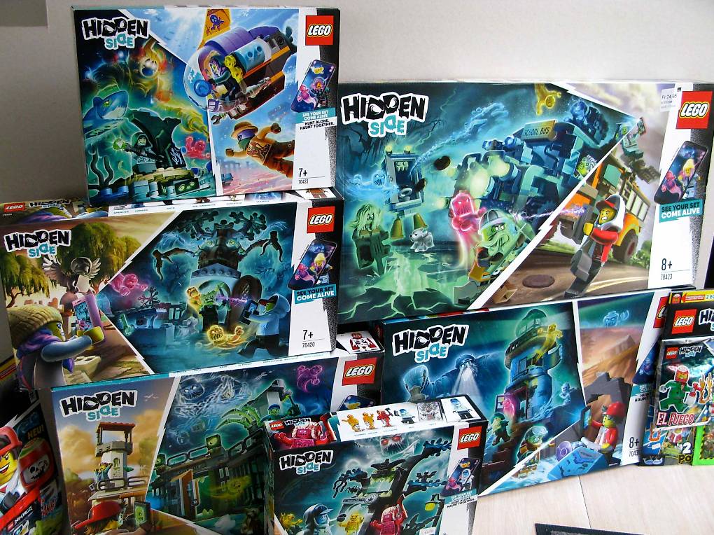 Lego Hidden Side Monster - Paket 6 Sets + 2 Magazine im Kanton Schwyz ...