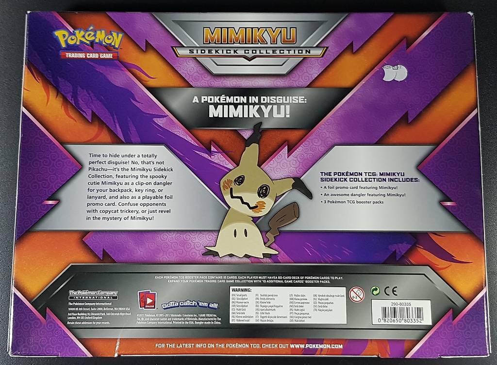 Pokemon Mimikyu Sidekick Collection (OVP, EN) im Kanton Aargau - tutti.ch
