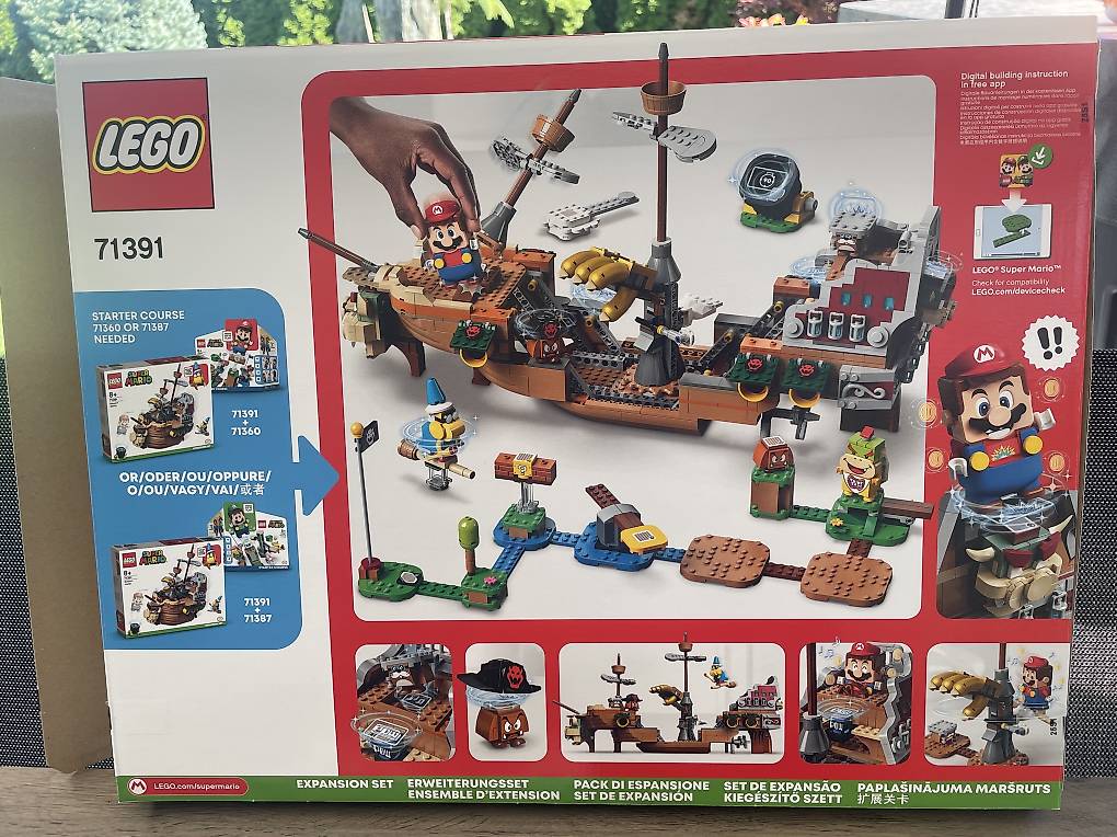4 Lego Set von Super Mario & Bowserschiff Canton Zurich - tutti.ch