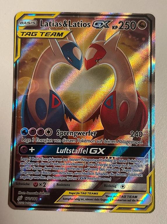 Latias & Latios Tag Team Pokémon im Kanton Zürich - tutti.ch
