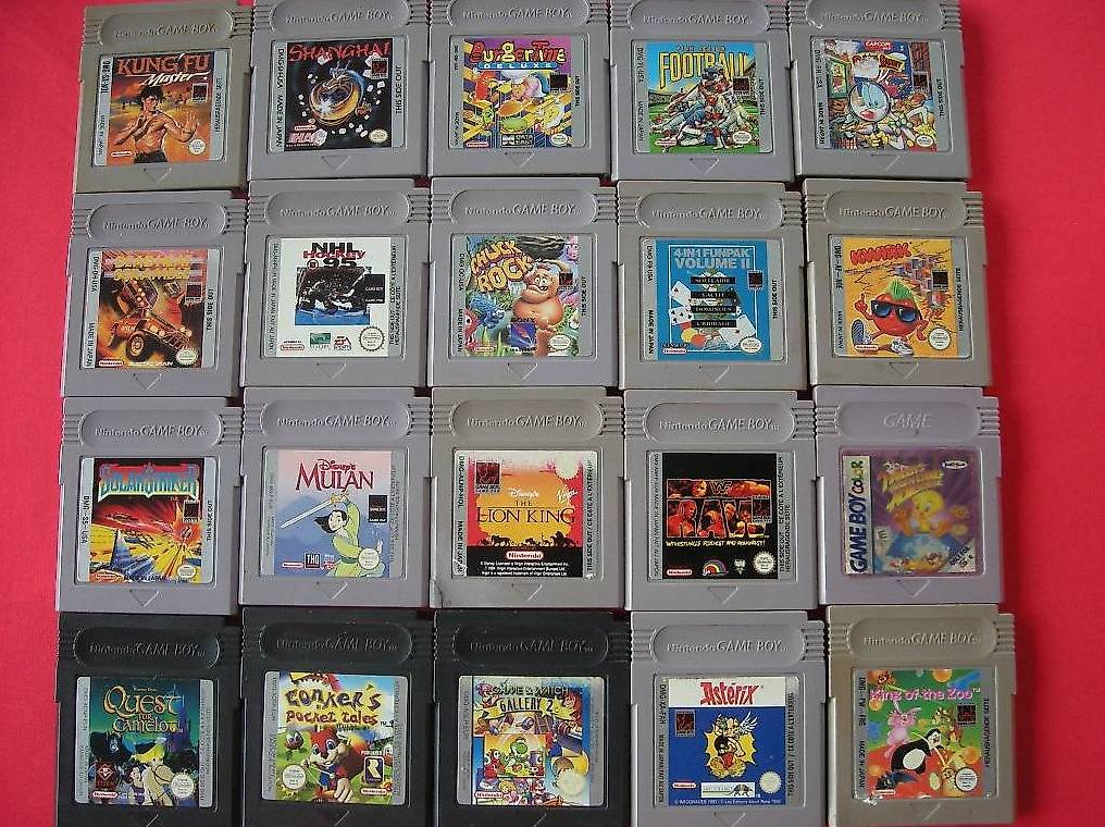 Game Boy Classic Graue Kassetten im Kanton Aargau - tutti.ch