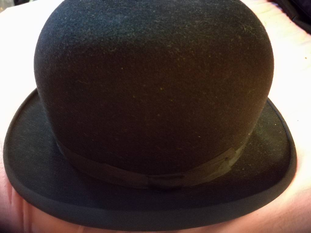 top Bowler Hat Melone, antiker Hut schwarz Gr. 56 im Kanton Aargau ...