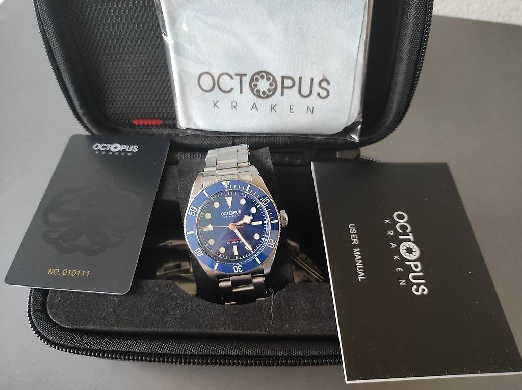 Octopus Kraken BB58 Taucheruhr Uhr Automatic PT500 39mm im Kanton ...