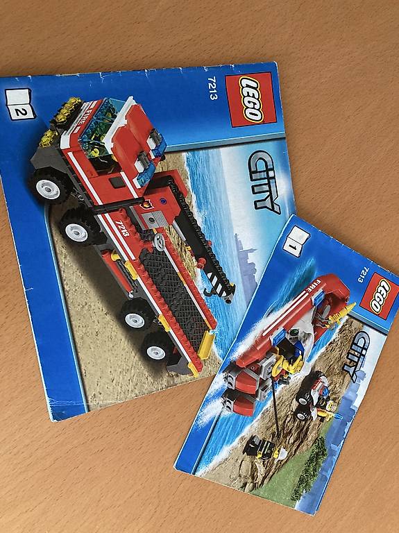 Lego City 7213 Feuerwehr Wagen und Schiff im Kanton Bern - tutti.ch