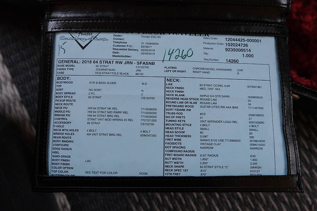 Fender 64' Custom Shop Stratocaster Journeyman 2019 im Kanton Zürich ...
