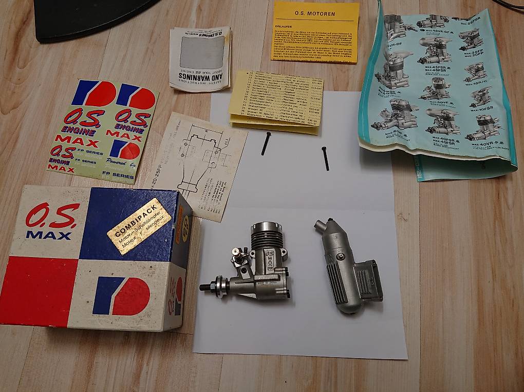 O. S. MAX Neu Motor 20FP Nitro Motor Modellbau im Kanton Aargau - tutti.ch