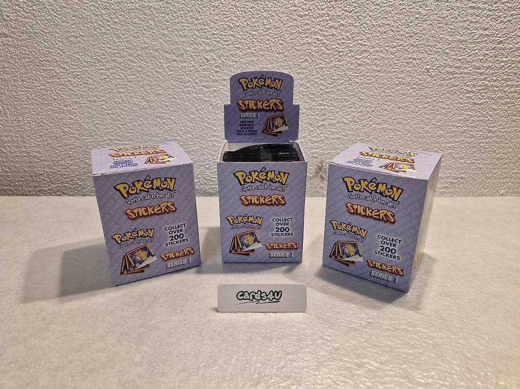 Pokemon 1999 Stickers Series 1 im Kanton Basel-Landschaft - tutti.ch