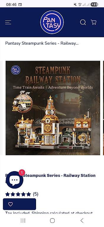 Pantasy 85007 Steampunk Railway Station Neu & OVP (wie Lego) im Kanton ...